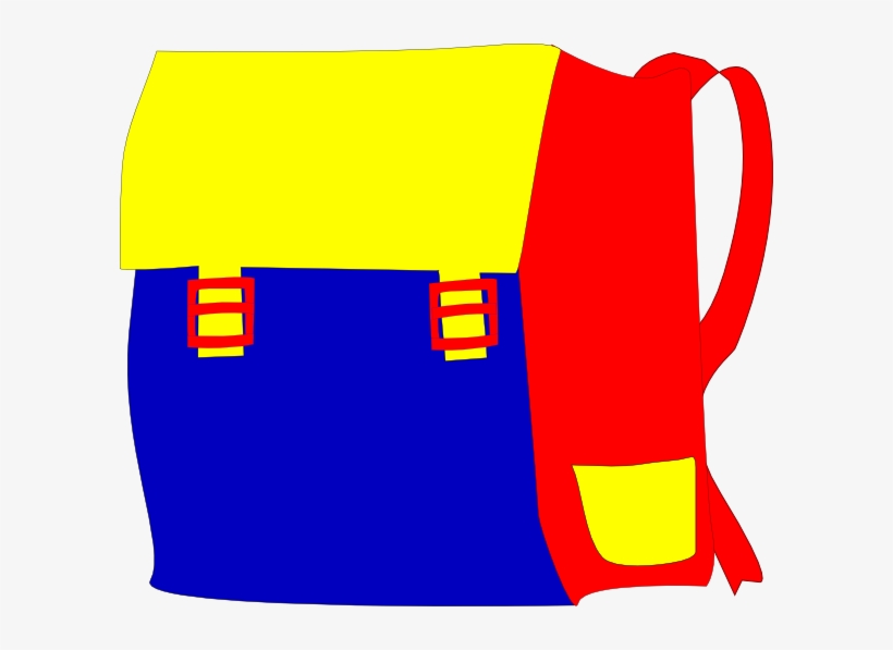 How To Set Use Blue And Yellow Backpack Svg Vector PNG Image ...