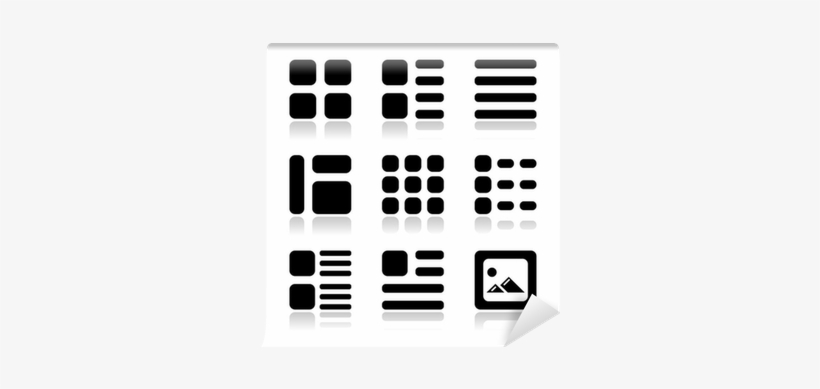 Grid View Icon Png