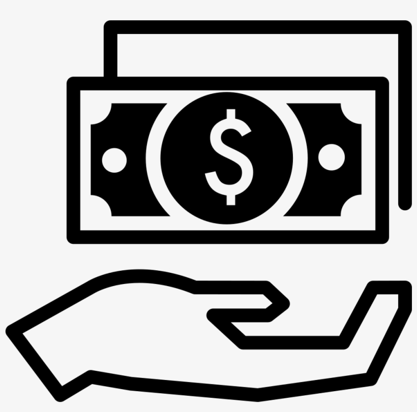 Hand Cash Circular Symbol - Cash Symbol PNG Image | Transparent PNG ...