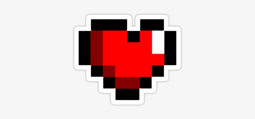 Pixelated Heart By Gowombat - Rainbow 8bit Heart Png PNG Image ...