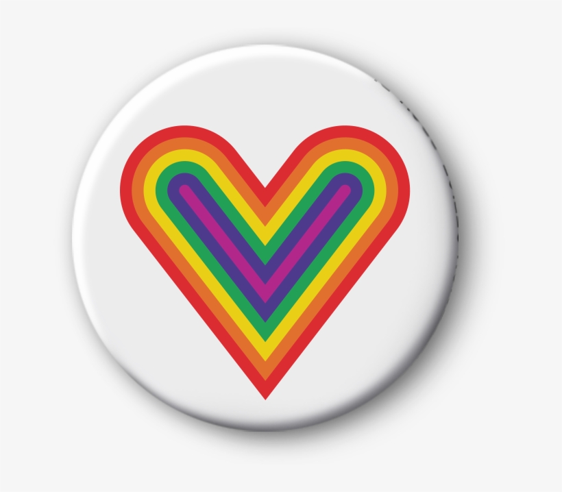 1in Button And Postcard - Heart PNG Image | Transparent PNG Free ...