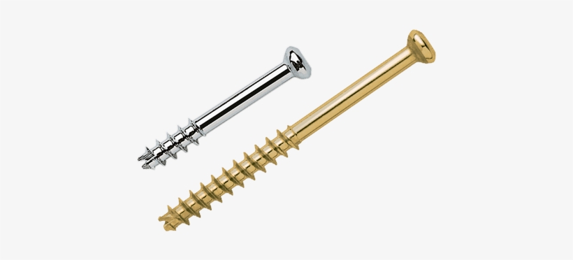 Short And Long Thread Screws In Stainless Steel And - 4 Mm Cannulated ...