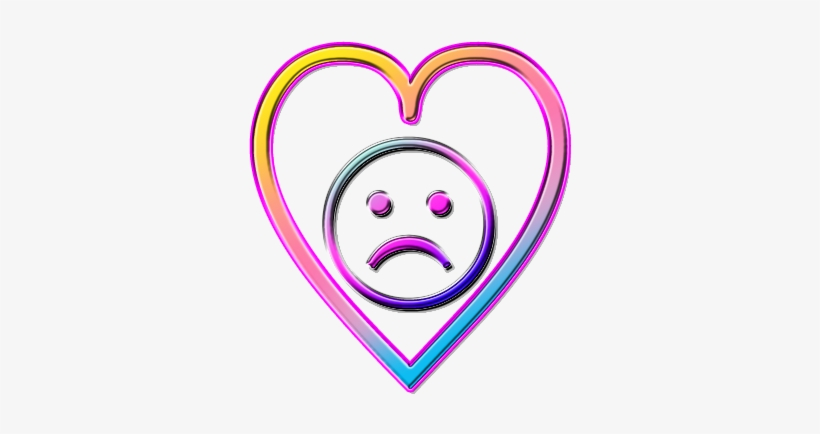 Heart, Sad, And Colorful Image - Heart PNG Image | Transparent PNG Free ...