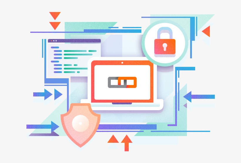 08 Cyber Security Illustration - Computer Security PNG Image ...