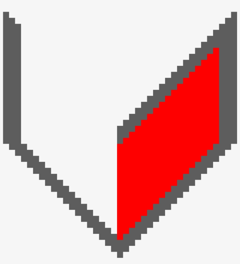 Halfheart Logo - Pixel Art Emoji Heart PNG Image | Transparent PNG Free ...