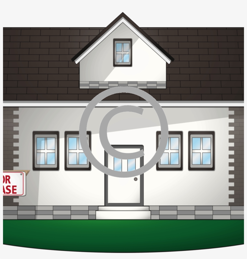 House With For Lease Sign - House PNG Image | Transparent PNG Free ...
