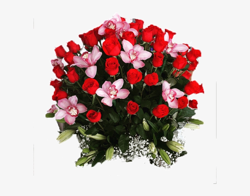 Rosas-orquideas - Transparent Background Guldasta Png PNG Image ...