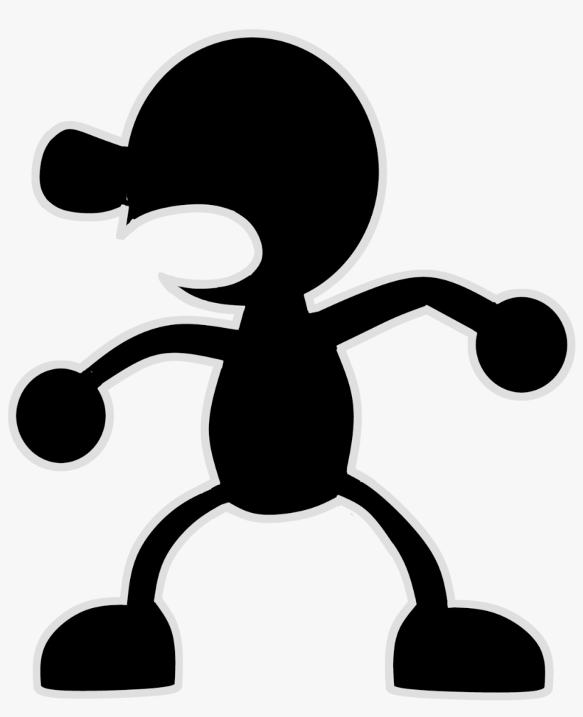 Mr Game And Watch - Mr Game And Watch Png PNG Image | Transparent PNG ...