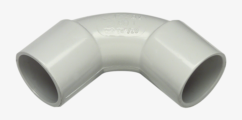 245/16 Conduit Elbow, Solid, 90deg, Pvc, 16mm, Grey - Elbow Conduit PNG ...