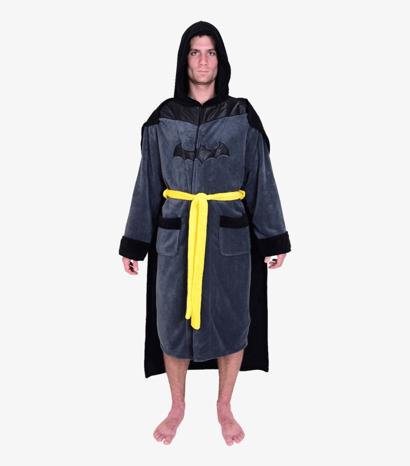 Dc Comics Batman Cape Bathrobe / Dressing Gown - Batman Bathrobe PNG ...