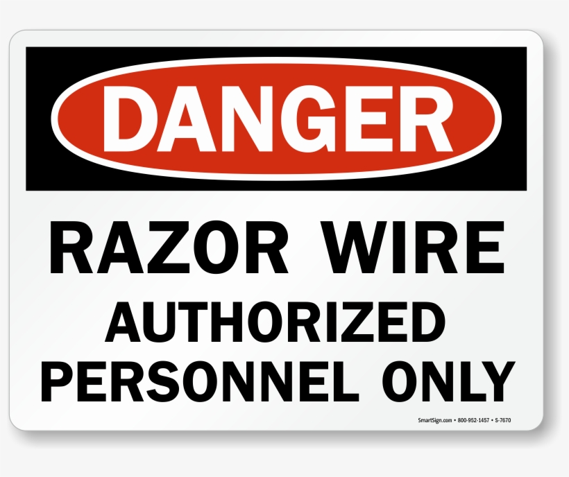 Osha Danger Sign - Danger Restricted Area Sign PNG Image | Transparent ...