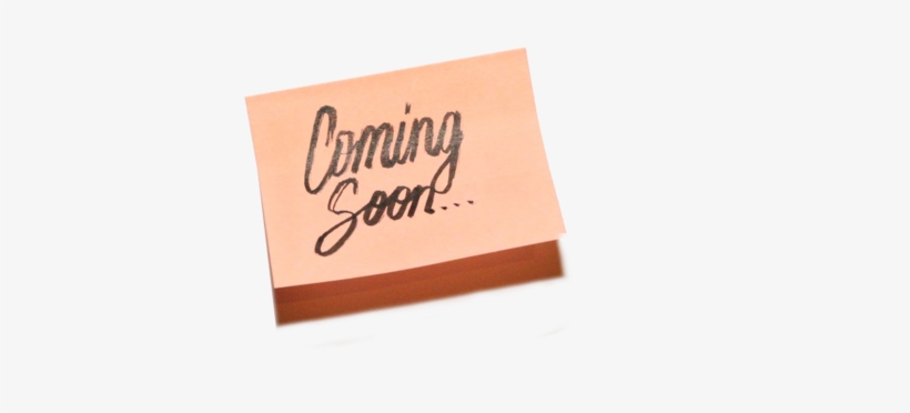 Coming Soon Post-it - Post-it Note PNG Image | Transparent PNG Free ...