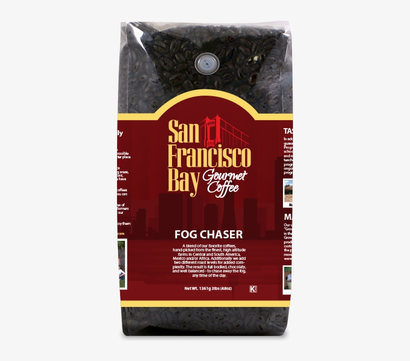 Fog Chaser, 3 Lb - San Francisco Bay Coffee Fog Chaser, 3 Lb. Bag PNG ...