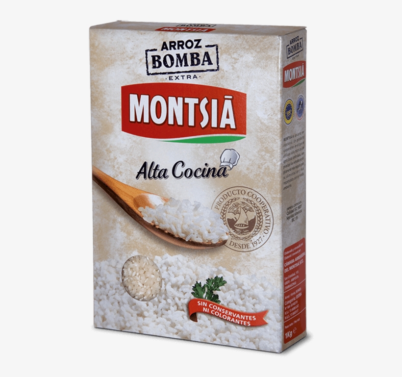 Arroz Bomba Montsia - Bomba Rice By Montsia PNG Image | Transparent PNG ...