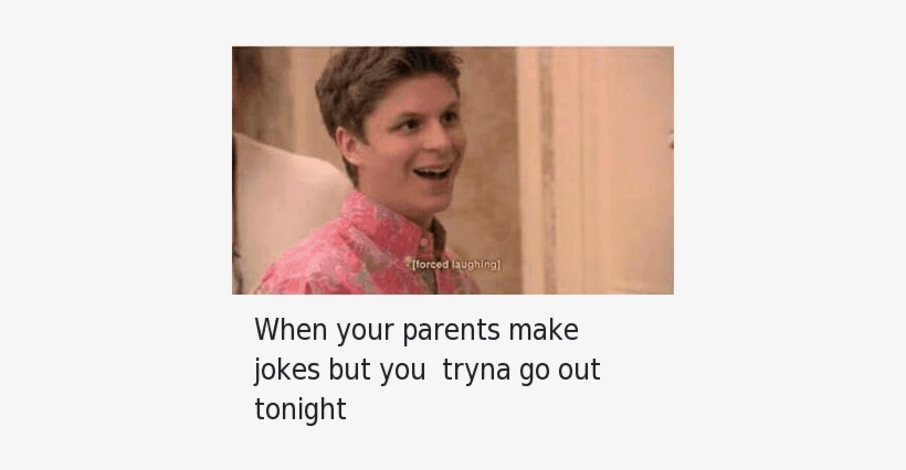 Michael Cera, Parents, And Jokes - Arrested Development Forced Laughter ...
