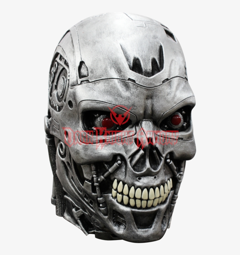 T-800 Endoskull Terminator Mask - Terminator Endoskull Mask For Adults ...
