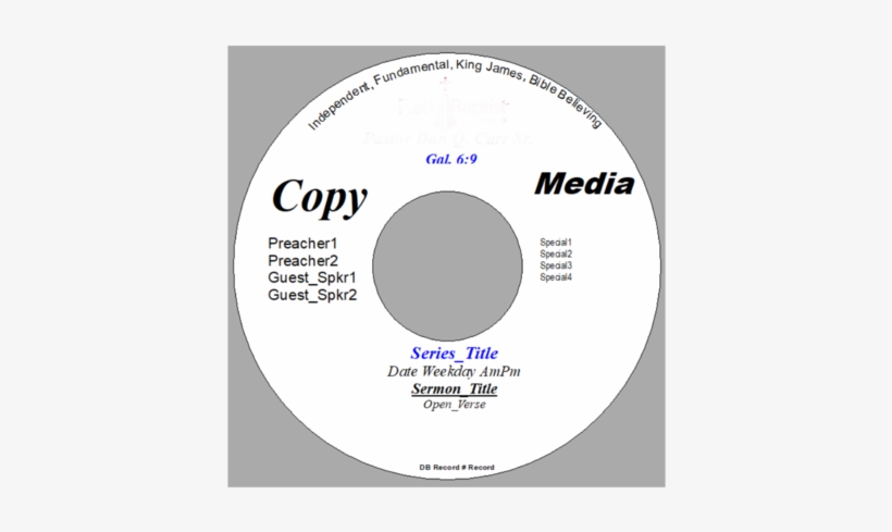 Download Cd Label Layout - Circle | Transparent PNG Download | SeekPNG