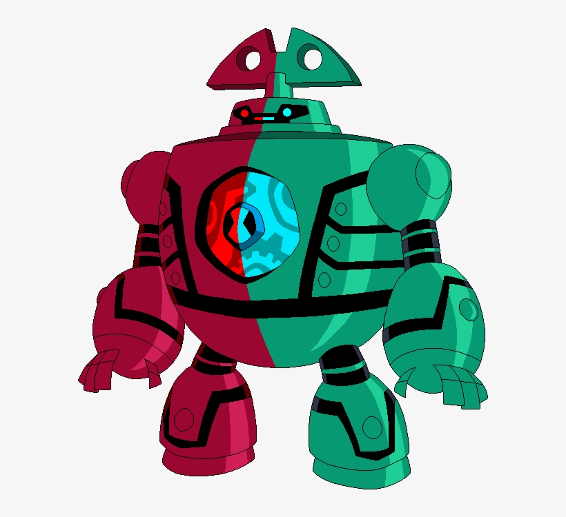 Two-face Clockwork - Blue Clockwork Ben 10 PNG Image | Transparent PNG ...