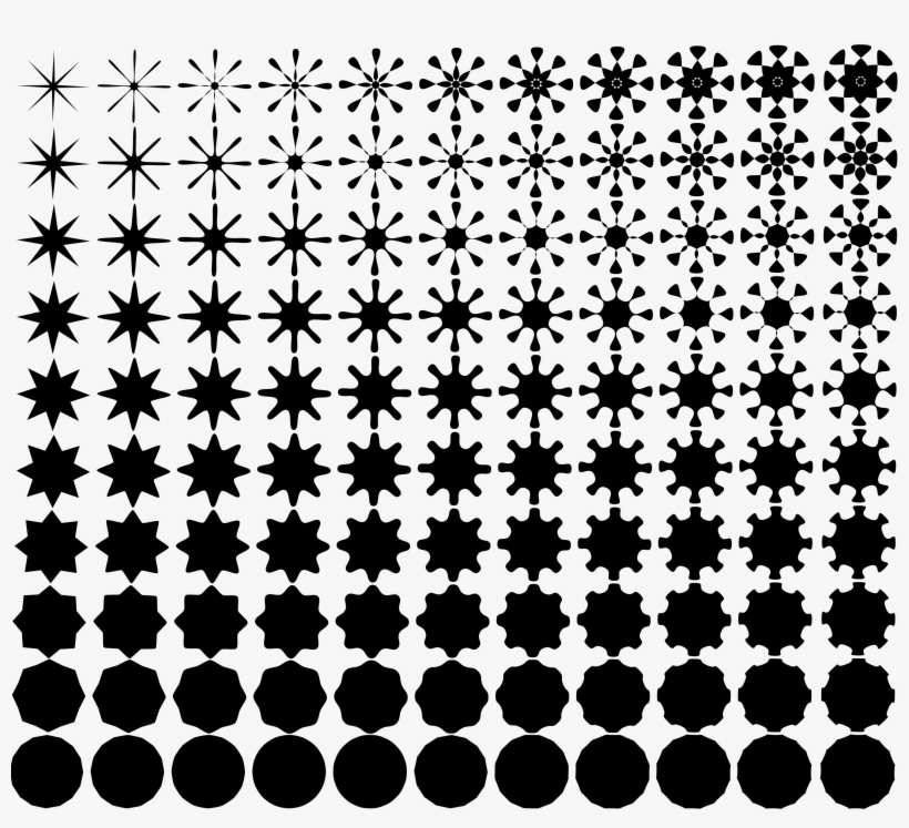 Open - Star Shapes 7 PNG Image | Transparent PNG Free Download on SeekPNG