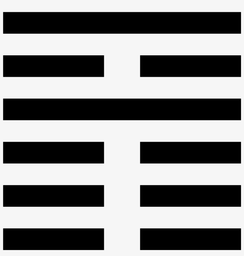 La Liga China - Hexagram 15 I Ching PNG Image | Transparent PNG Free ...