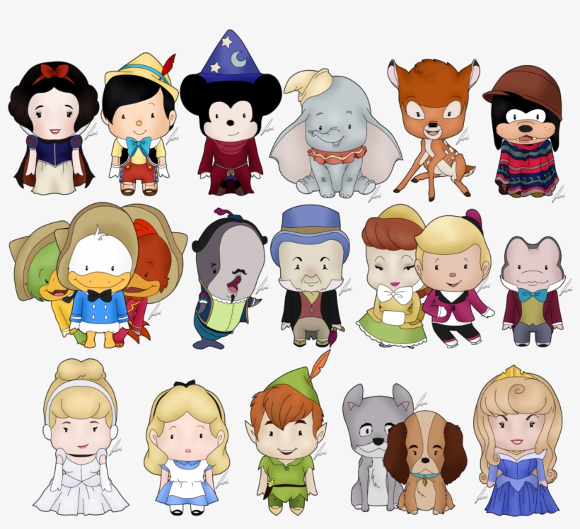 Photoset Lilo And Stitch Chibi Tangled Disney Winnie - Chibi Lilo And ...