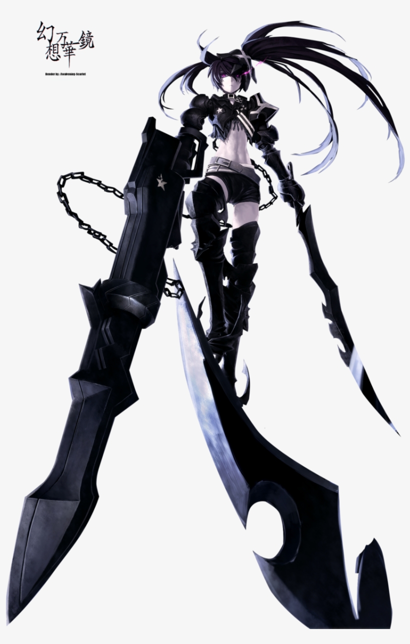 Insane Black Rock Shooter Render By Awakening Scarlet-d4x5xto - Insane ...