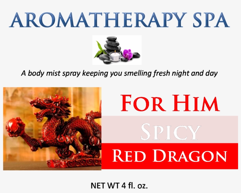 Red Dragon Aromatheraphy Body Mist Spray - Dragon's Blood Fragrance Oil ...