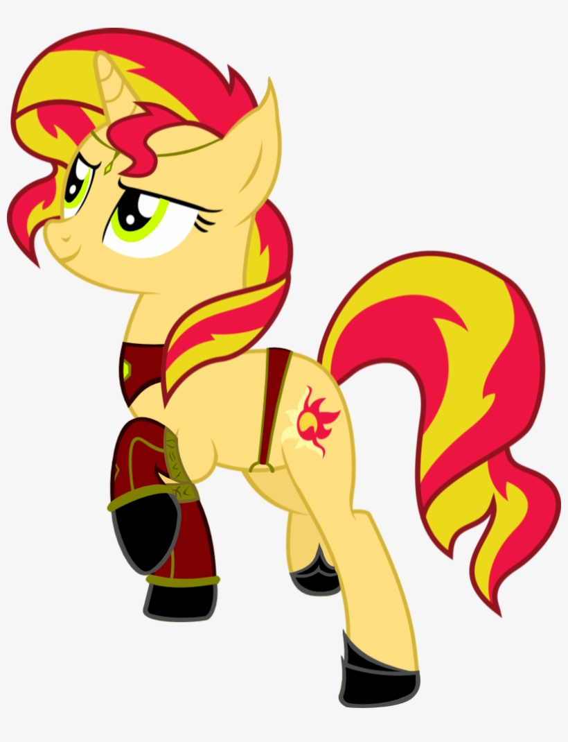 Sunset Blood Elf Shimmer Warcraft By Ironm - Mlp Sunset Shimmer Eg PNG ...