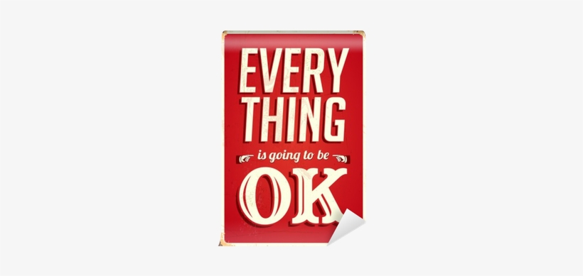 Vintage Metal Sign - Everything Ok PNG Image | Transparent PNG Free ...