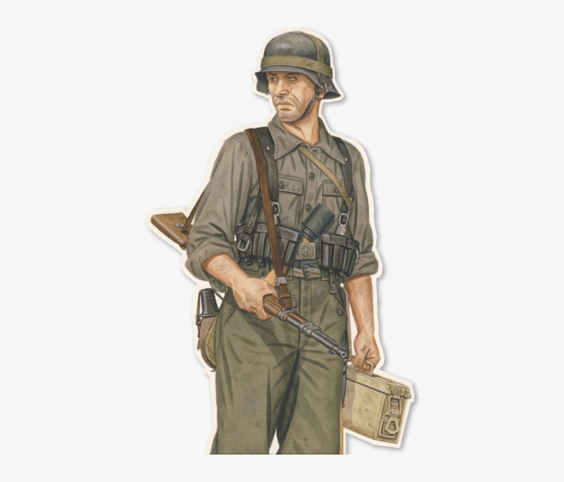 Download German Army Infantryman Wwii - Soldier | Transparent PNG ...