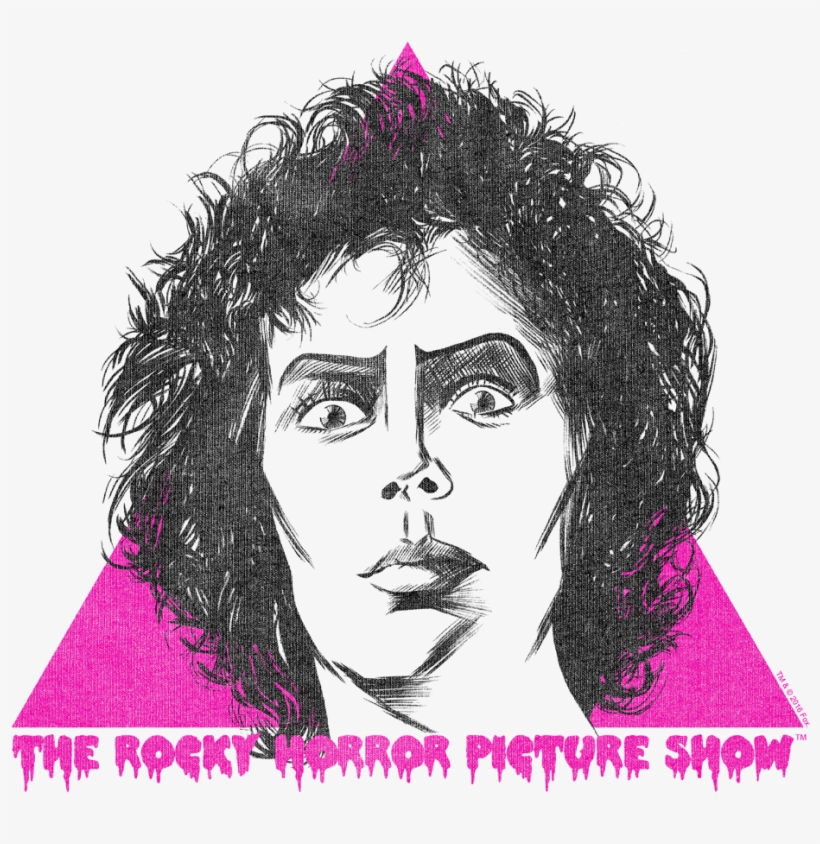 Rocky Horror Picture Show Frank Face Men's Long Sleeve - Rocky Horror ...