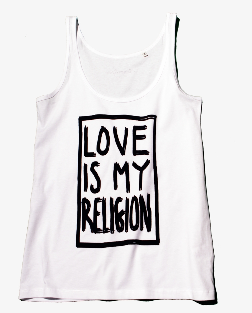 Girl's Black & White Statement - Statement Tank Top PNG Image ...