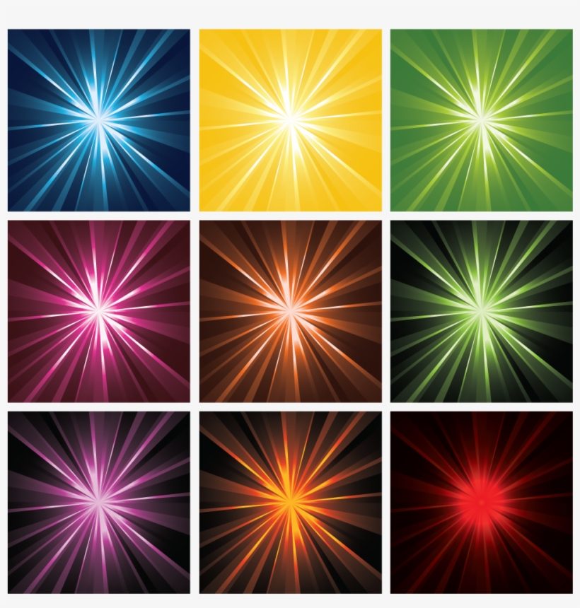 Vector Light Rays Cs By Dragonart - Free Star Light Ray Vector PNG ...