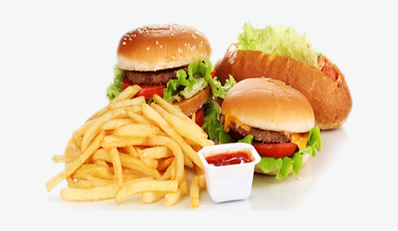 Download Fast Food Banner - Junk Food Transparent Background ...