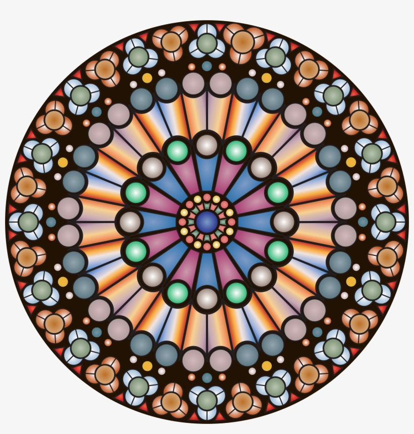 Download This Free Icons Png Design Of Rose Window | Transparent PNG ...