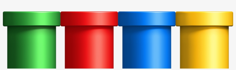 Download Nsmb2 Warp Pipes - Mario Red Pipe | Transparent PNG Download ...