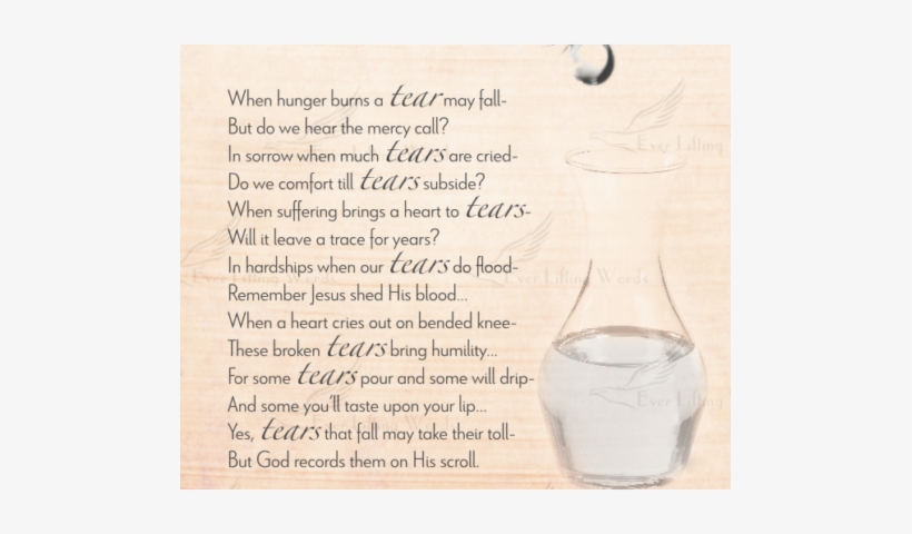 Download Tears - Handwriting | Transparent PNG Download | SeekPNG