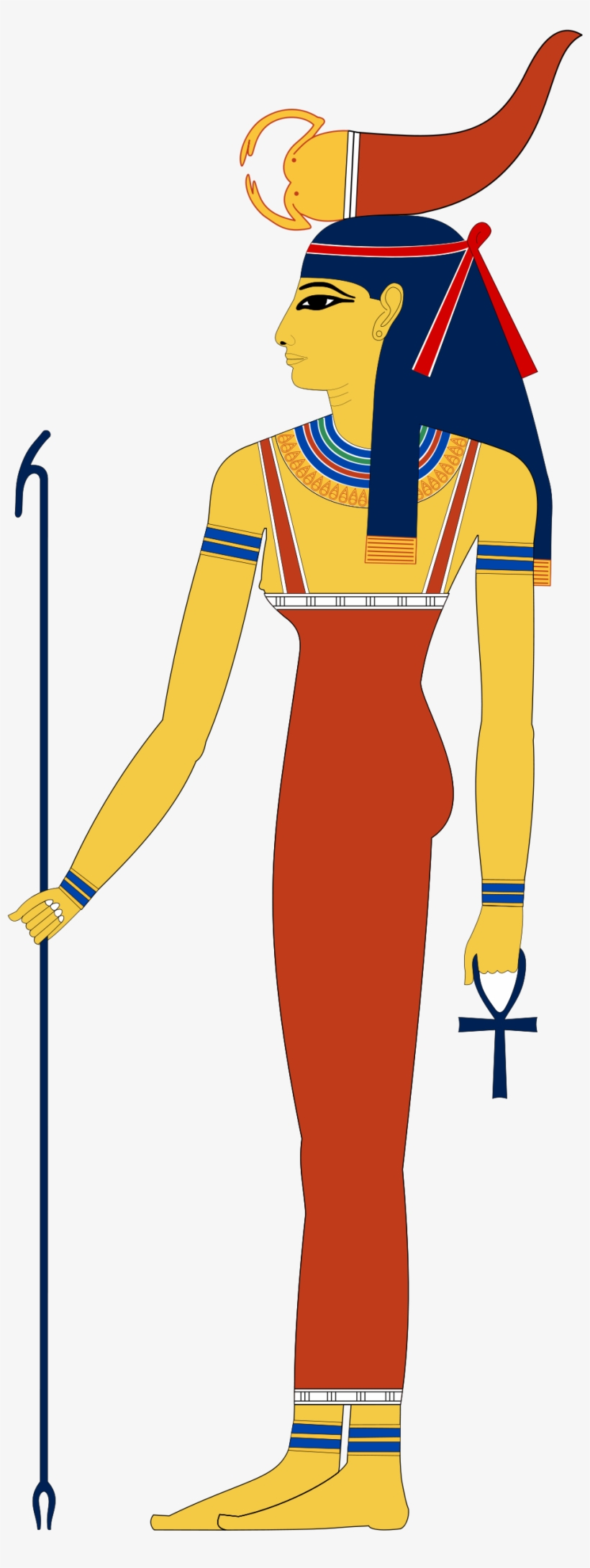 Ancient Egyptian God Isis PNG Image | Transparent PNG Free Download on ...