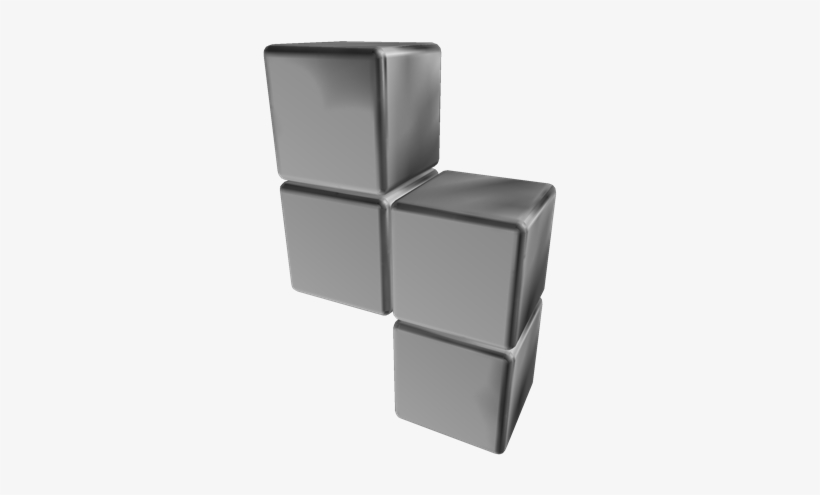 Download Silver Tetramino Of Accomplishment - Roblox Tetris Hats ...