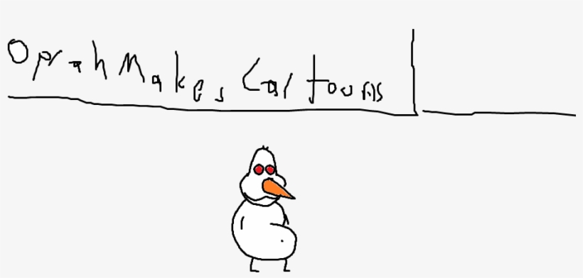 Olaf - Duck PNG Image | Transparent PNG Free Download on SeekPNG