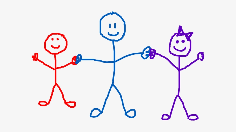 Stick Figure Friends