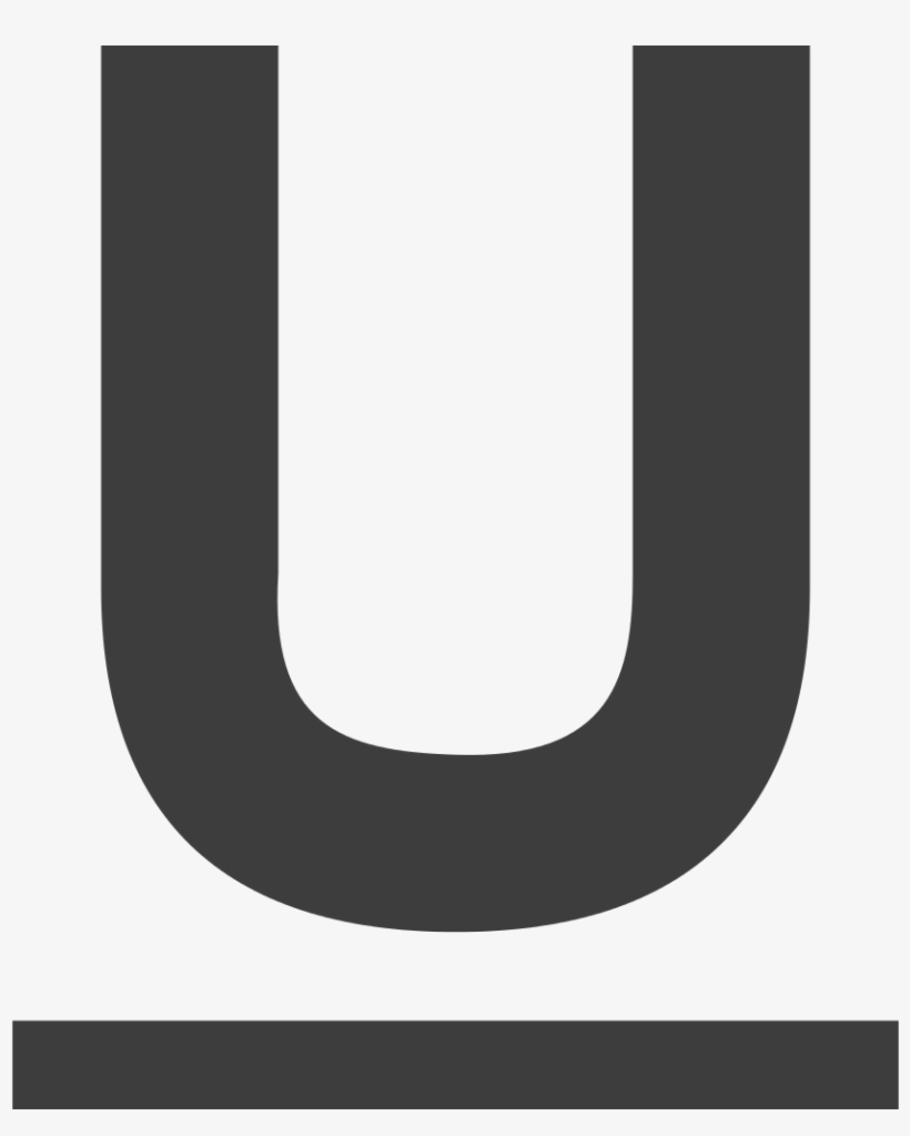 Download Underline Png - Logo U With Underline | Transparent PNG ...