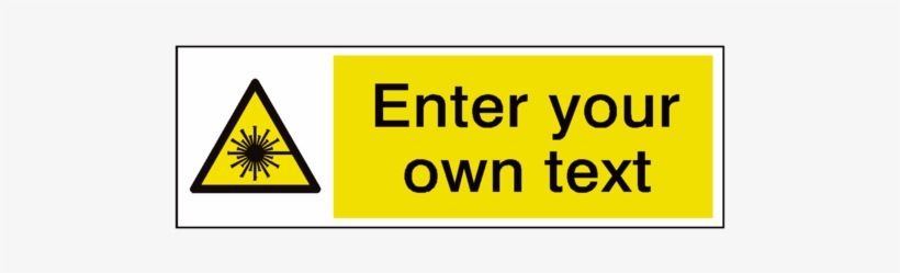 Laser Beam Custom Sign - Temperature Hazard Sign PNG Image ...