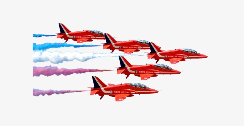 Red Arrows Planes Clipart