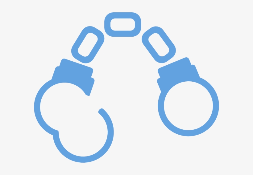 Download How To Set Use Handcuffs Light Blue Cartoon Svg Vector ...