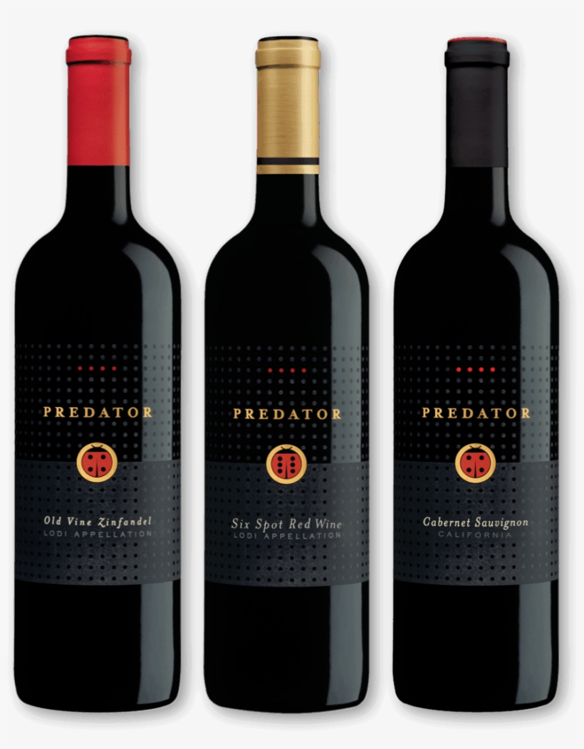 Predator Banner Bottles - 2015 Predator Six Spot Lodi Red Blend 750ml ...