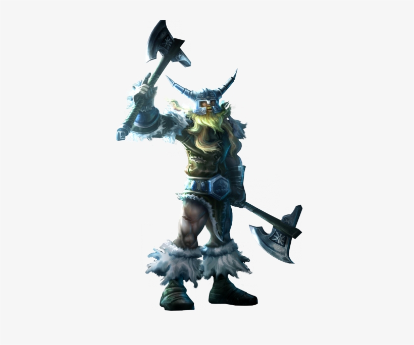 Download Classic Olaf Skin Old Lol Png Image - League Of Legends Olaf ...