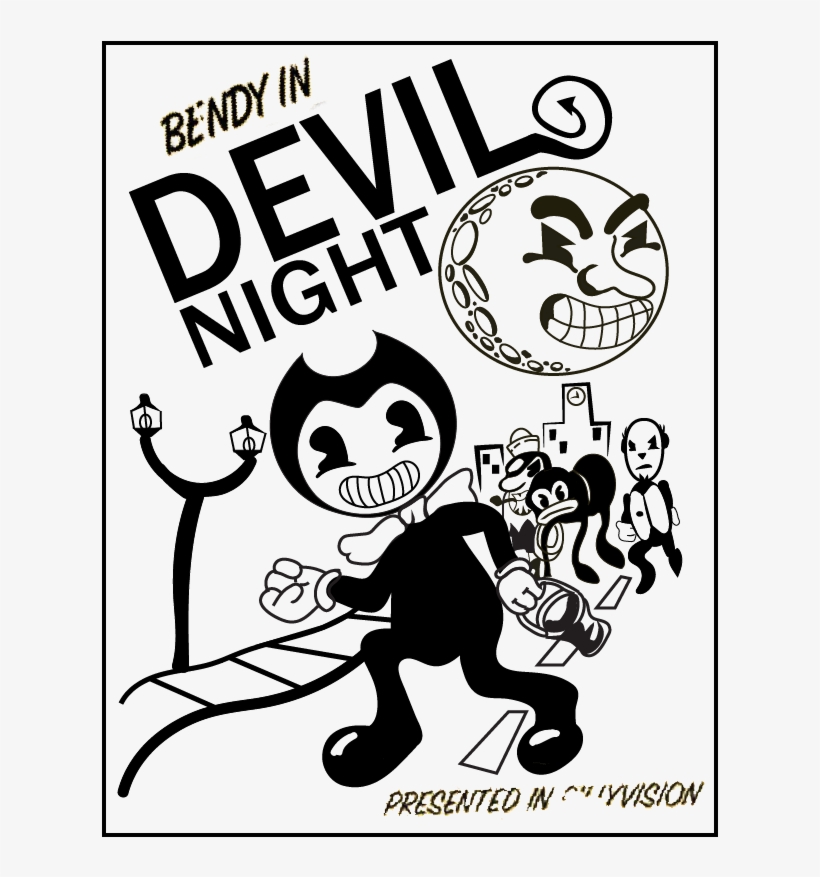 Bendy And The Ink Machine - Bendy & The Ink PNG Image | Transparent PNG ...