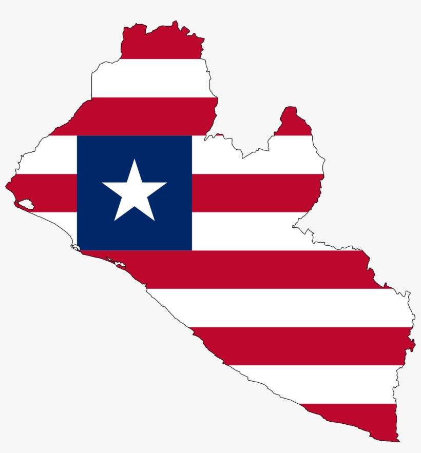 This Free Icons Png Design Of Liberia Flag Map With PNG Image ...