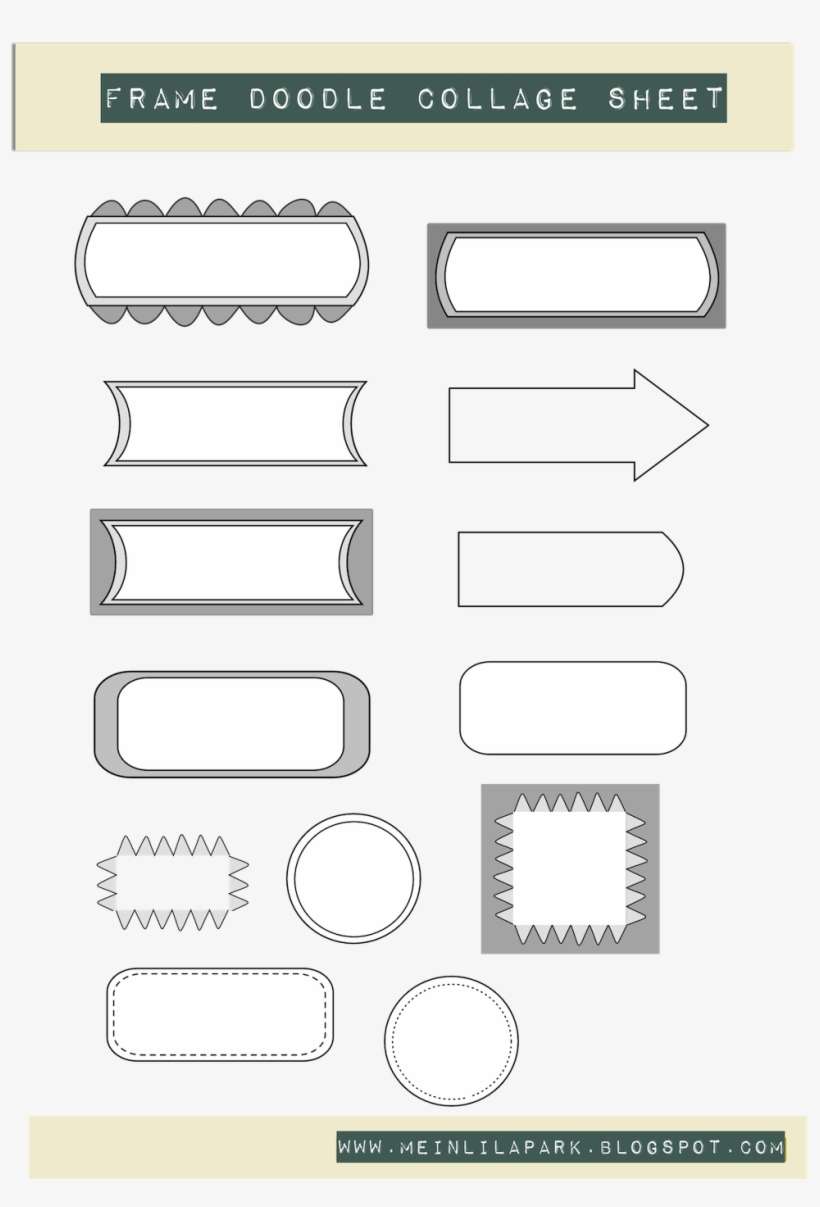 Download 15 Best Images About Doodle Frames & Border Labels - Label ...